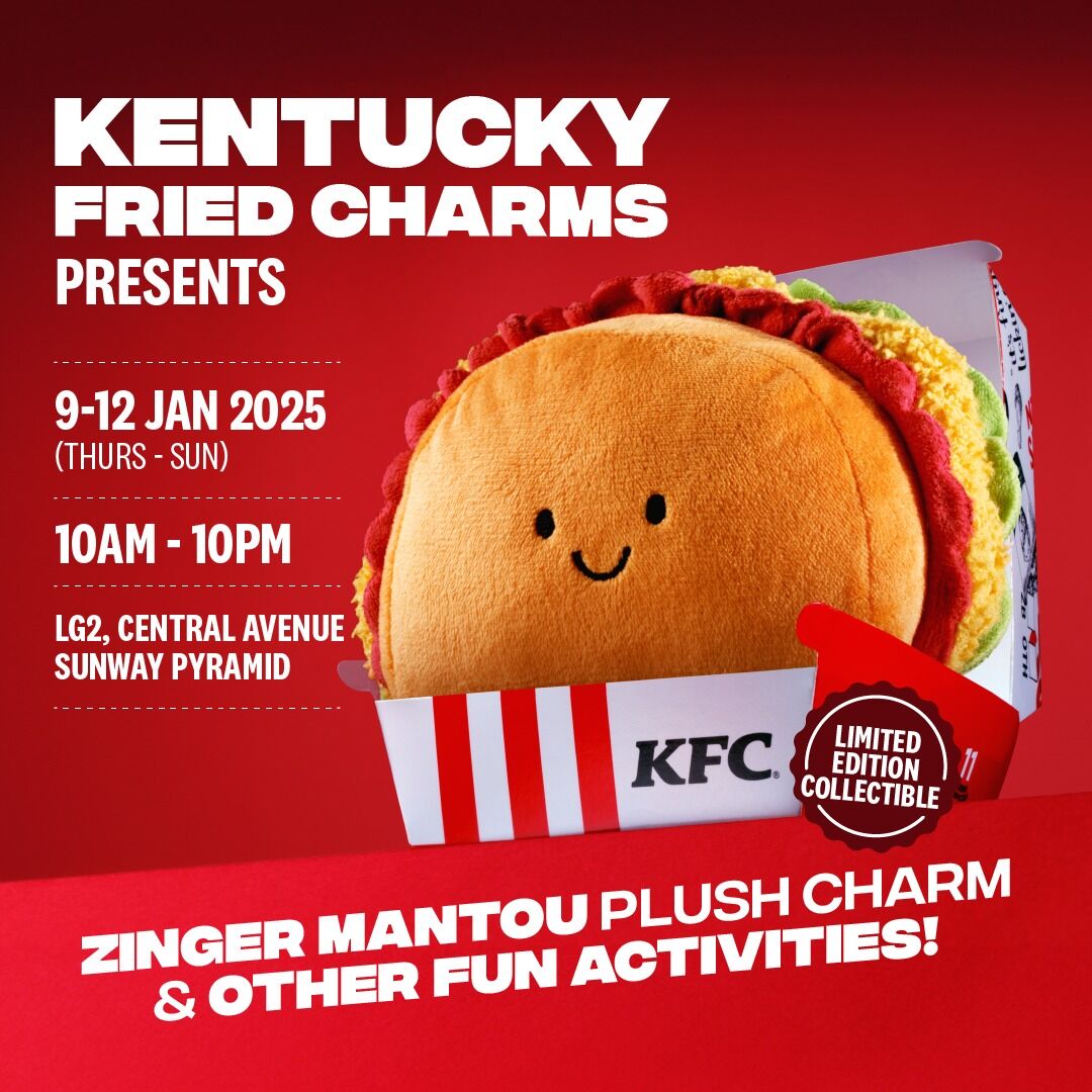 Jellycat-Inspired Mantou @ KFC Sunway Pyramid - KL Supper